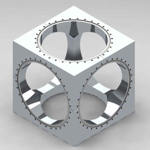 Bimetal CF-cubes - NTG